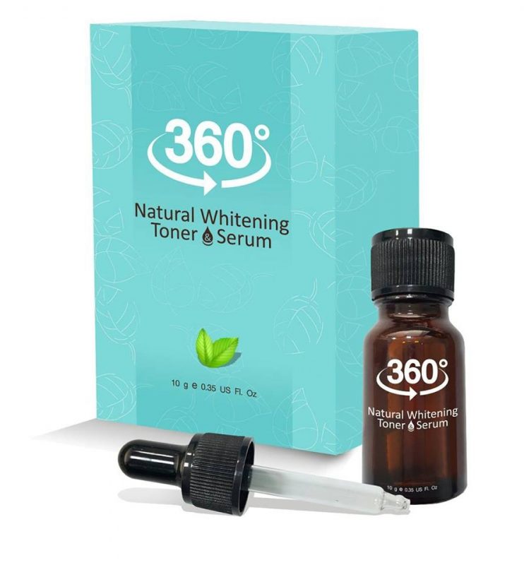 360 Natural Whitening Toner Serum - Toner for Melasma - Trust in Nature ...
